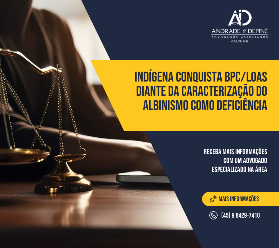 Indígena conquista BPC/LOAS diante da caracterização do albinismo como ...